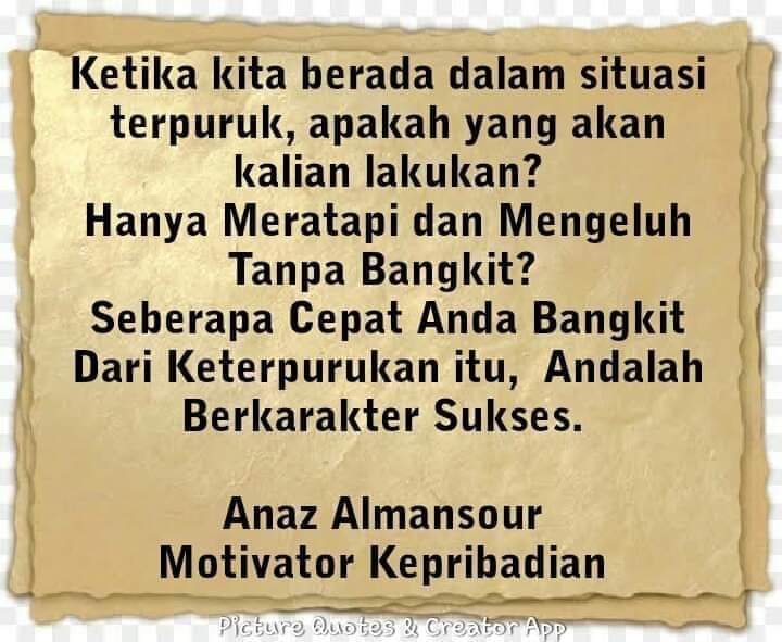 Mindset Dan Pembentukan Karakter Orang Orang Hebat. | Aceh Monitor